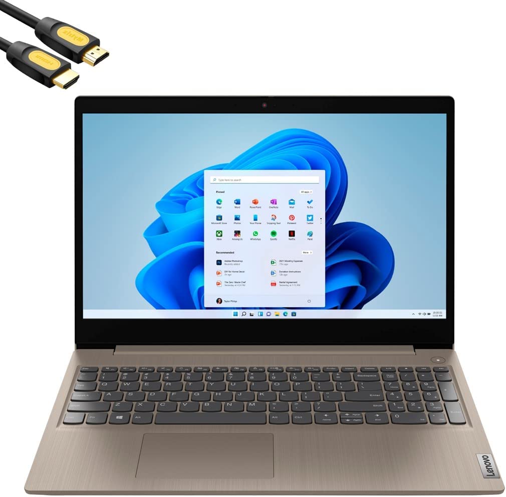 Lenovo IdeaPad 3 15 - i3-1115G4 · UHD Graphics Xe G4 · 15.6”, HD (1366 x 768), TN · 256GB SSD ...