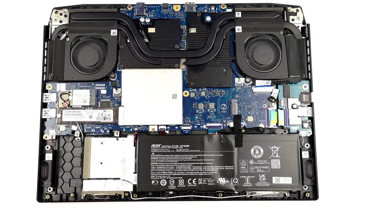 How to open Acer Nitro 5 (AN515-47) - disassembly and upgrade options | LaptopMedia.com