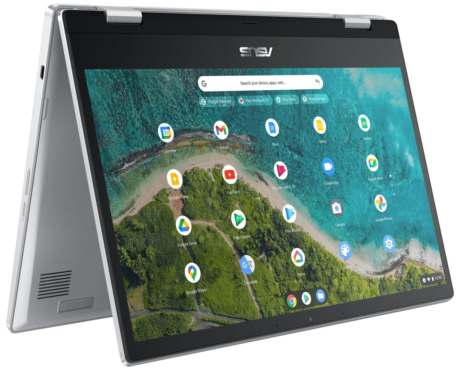 [Specs and Info] ASUS Chromebook Flip CM1 (CM1400) - Is that a palm-facing camera? | LaptopMedia.com