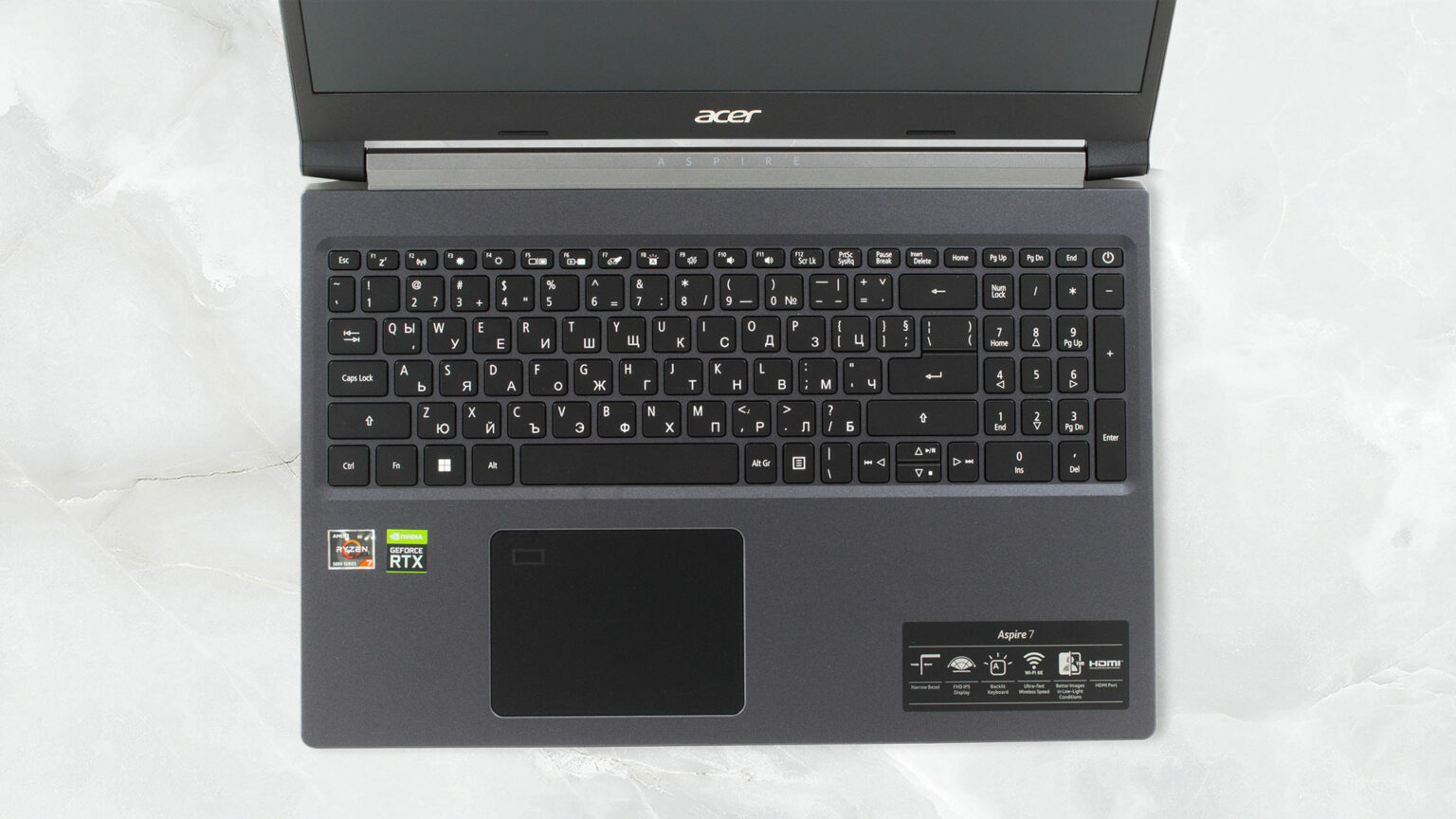 Acer Aspire 7 (A715-43G) review - brings ray tracing to the office ...