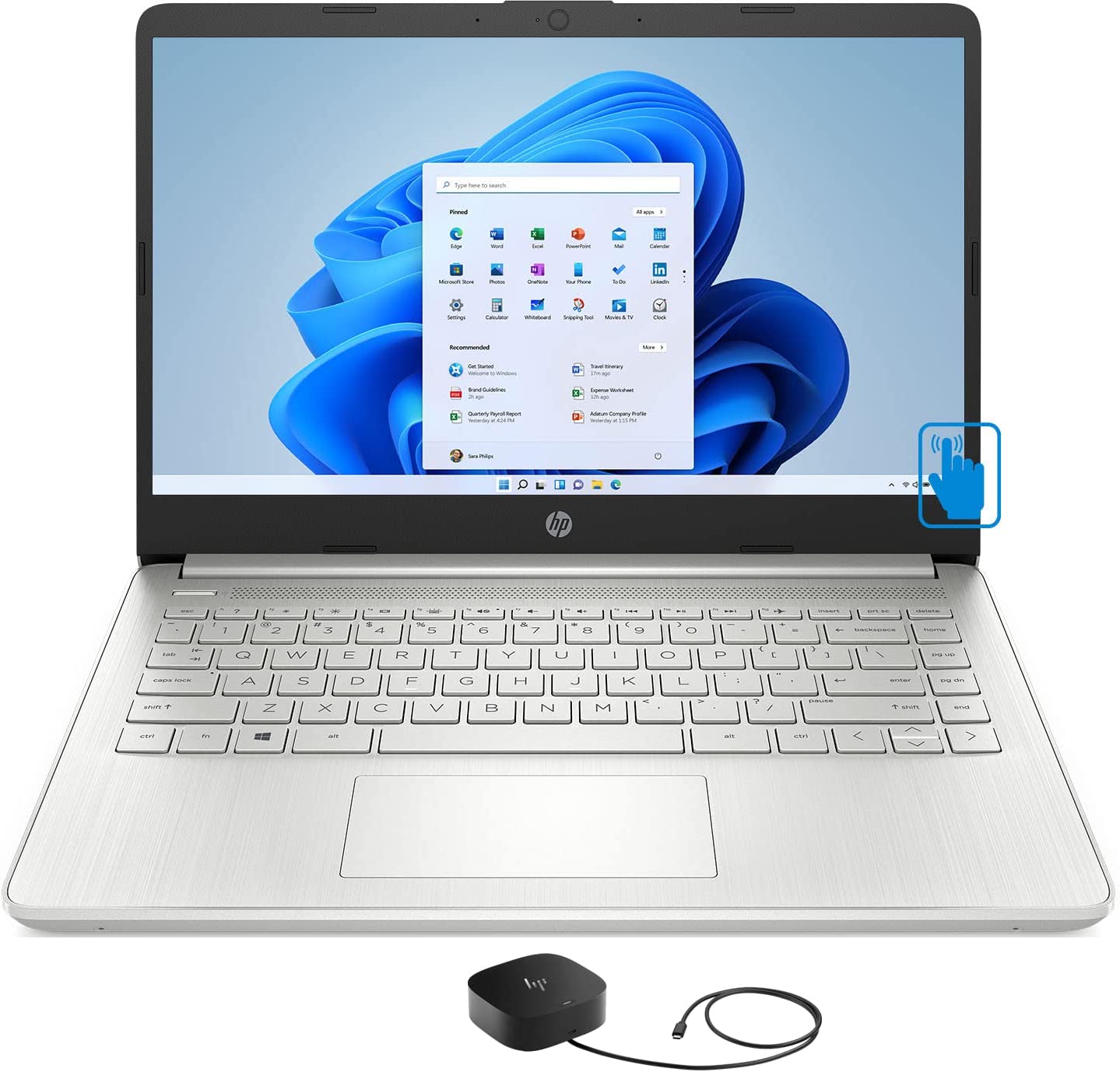 HP 14 - i3-1115G4 · UHD Graphics Xe G4 · 14.0”, HD (1366 x 768), TN ...