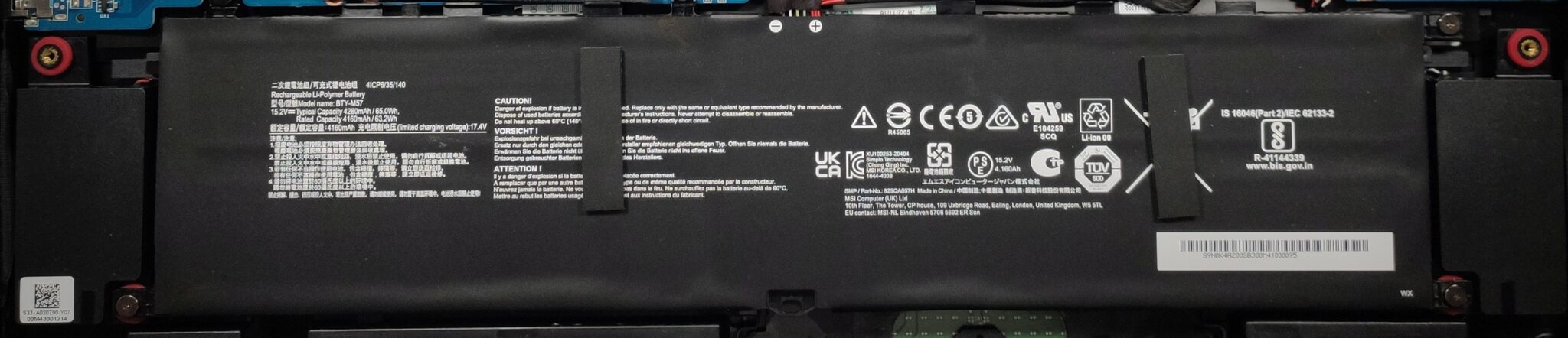 How to open MSI Vector GP77 13V - disassembly and upgrade options ...