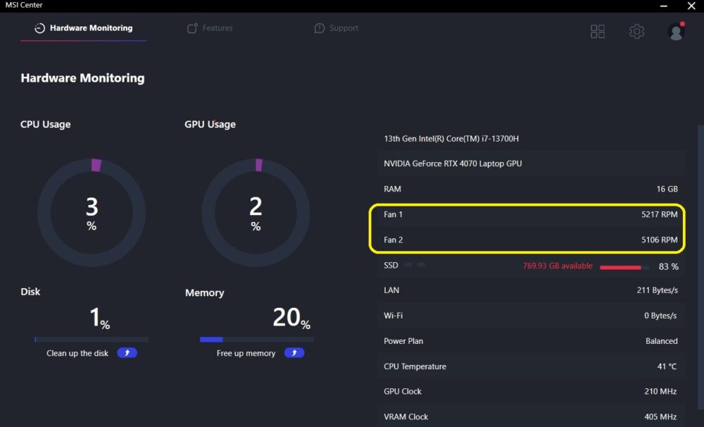 MSI Vector GP77 13V review - quiet and powerful: MSI Center ...