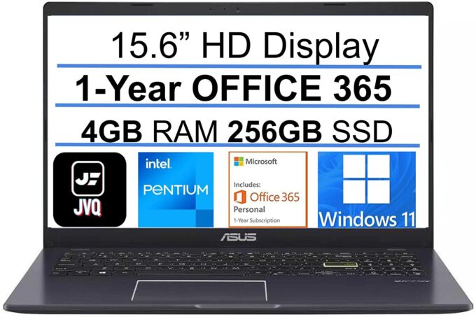 ASUS E510 - Pentium Silver N5030 · UHD Graphics 605 · 15.6”, HD (1366 x ...