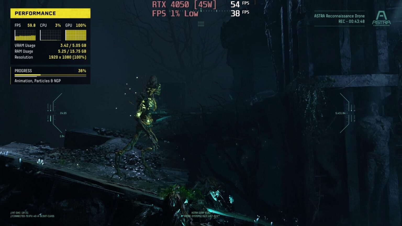 NVIDIA GeForce RTX 4050 (Laptop, 45W) in 43 gameplay videos with ...