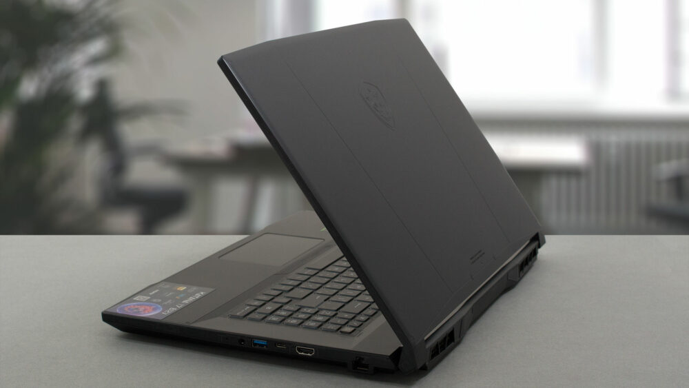 MSI Katana 17 (B12V) review - affordable notebook with a MUX switch ...