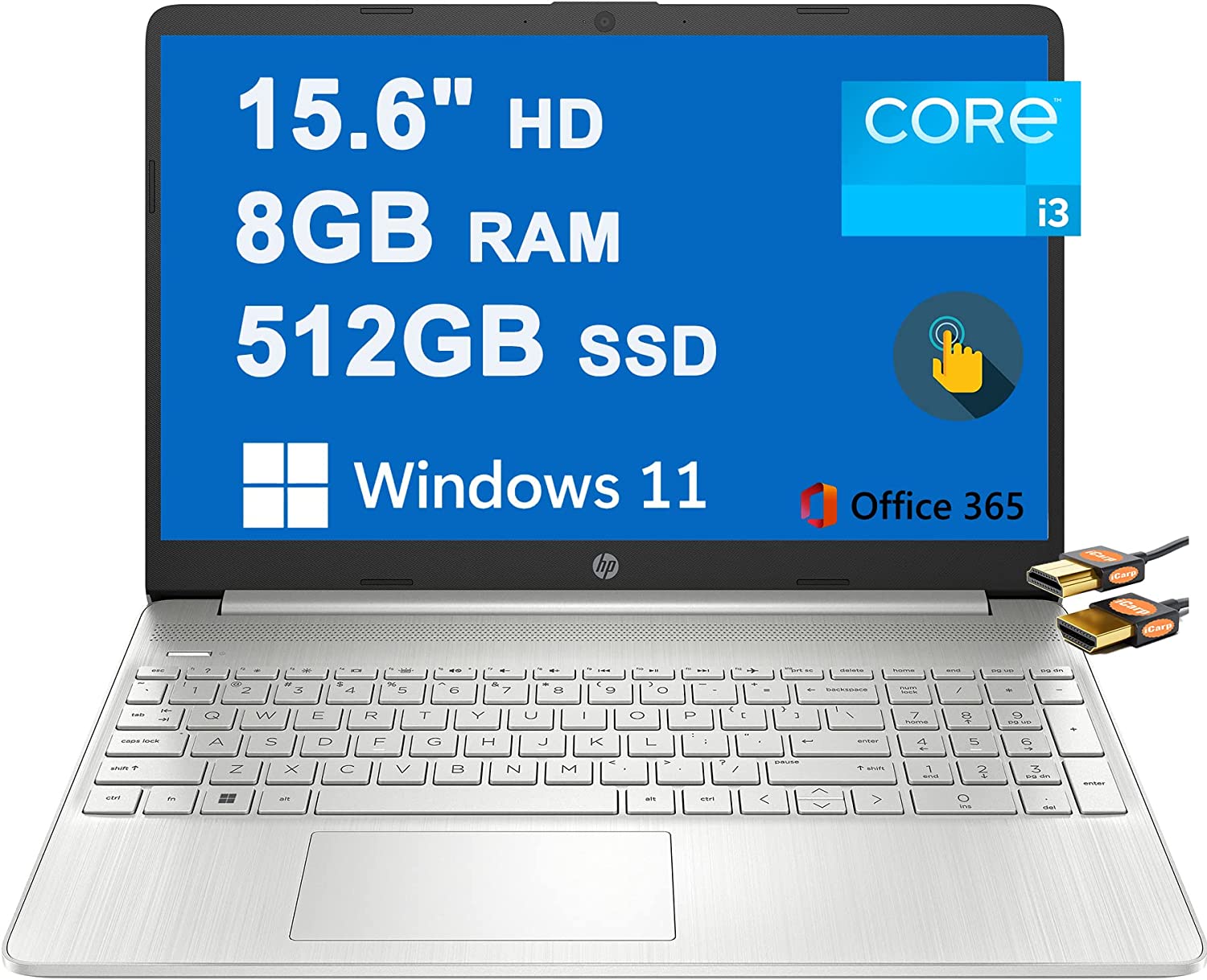 HP 15 - i5-1135G7 · Xe Graphics G7 80 EU · 15.6”, HD (1366 x 768), TN ...