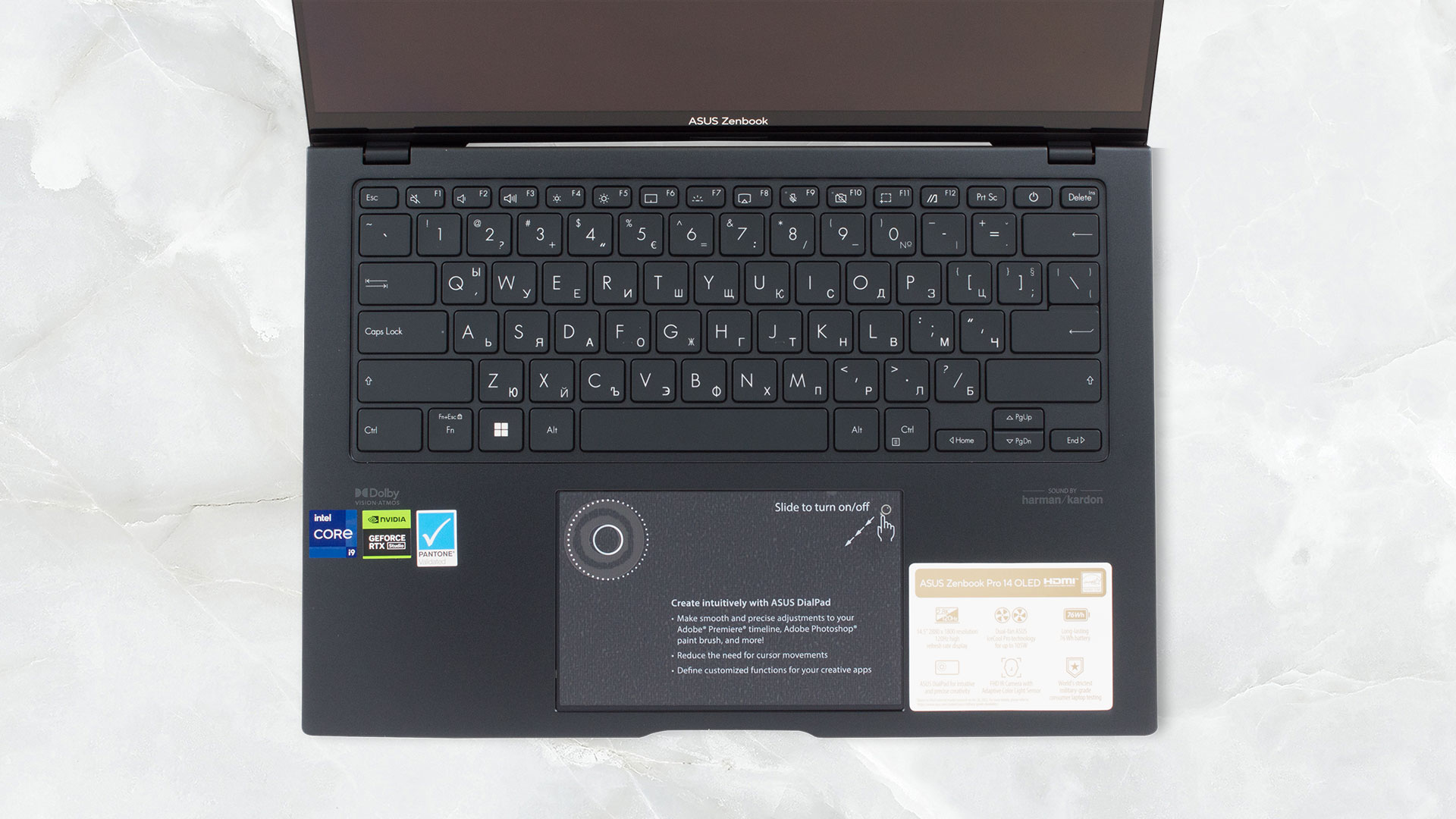 ASUS Zenbook Pro 14 OLED (UX6404) review - a gaming laptop disguised in ...