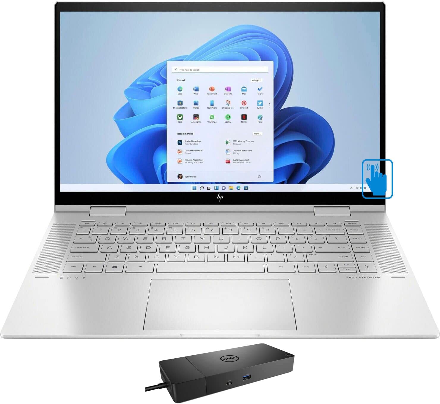 HP ENVY x360 15 - i5-1235U · Xe Graphics G7 80 EU · 15.6”, Full HD ...