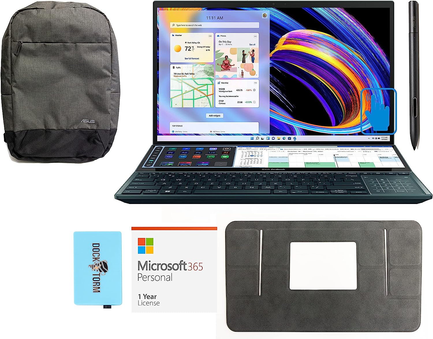 ASUS ZenBook Pro Duo 15 - i7-12700H · RTX 3060 (Laptop) · 15.6”, 4K UHD ...