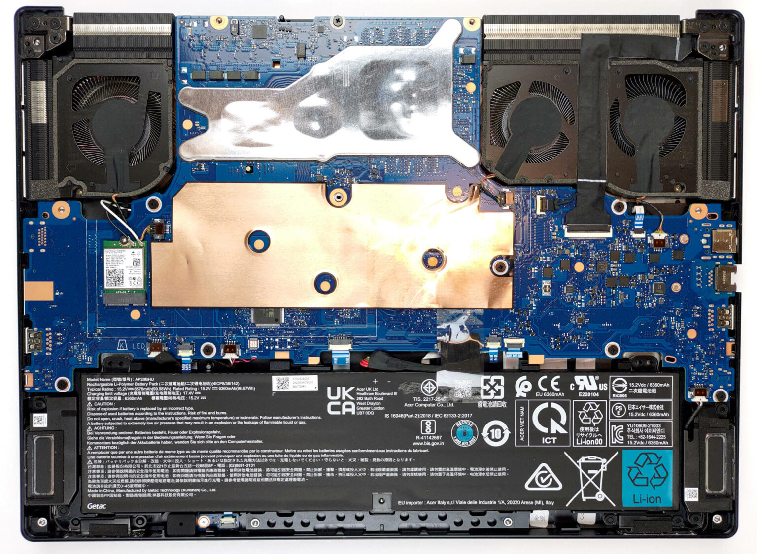 How to open the Acer Predator Triton 17X (PTX17-71) - disassembly and ...