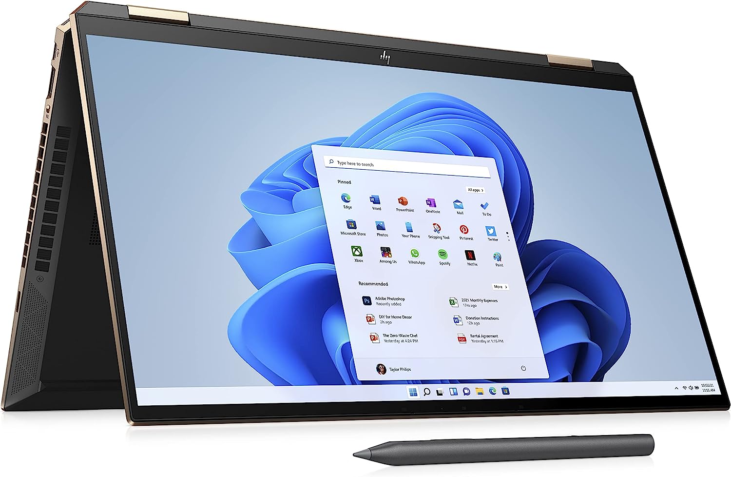 HP Spectre x360 15 - i7-1165G7 · Xe Graphics G7 · 15.6”, 4K UHD (3840 x ...