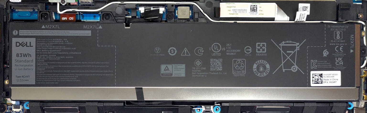 How to open Dell Precision 16 7680 - disassembly and upgrade options ...