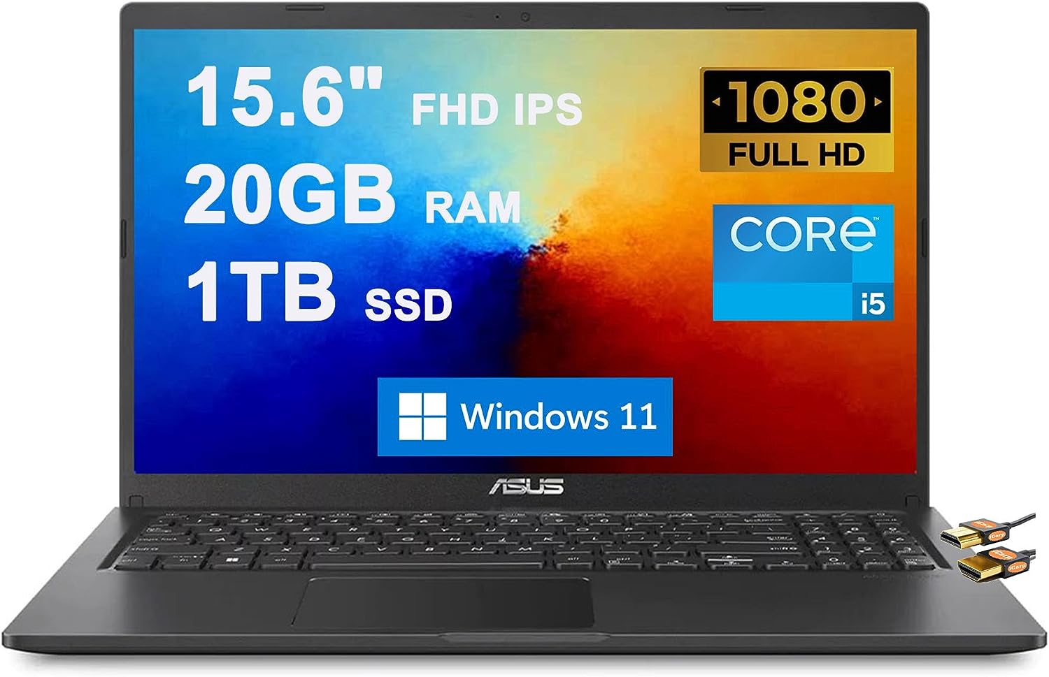 ASUS VivoBook 15 - i5-1135G7 · Xe Graphics G7 80 EU · 15.6”, Full HD (1920 x 1080), IPS · 1TB ...