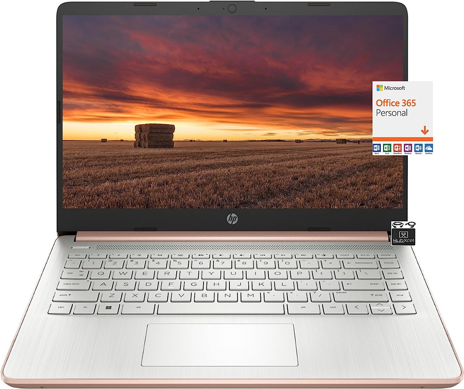 HP 14 - Celeron N4120 · UHD Graphics 600 · 14.0”, HD (1366 x 768), TN · 64GB eMMC · 4GB DDR4 ...