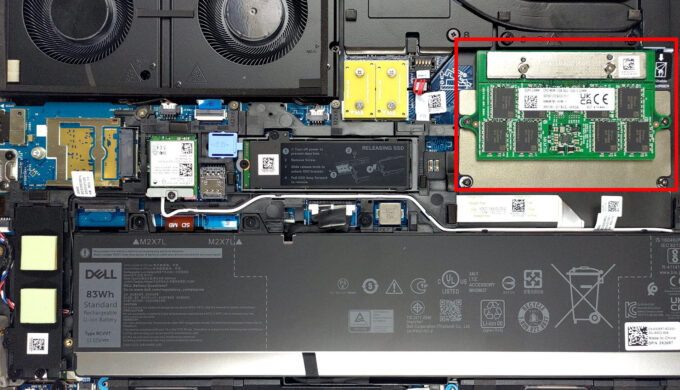 How to open Dell Precision 16 7680 - disassembly and upgrade options ...