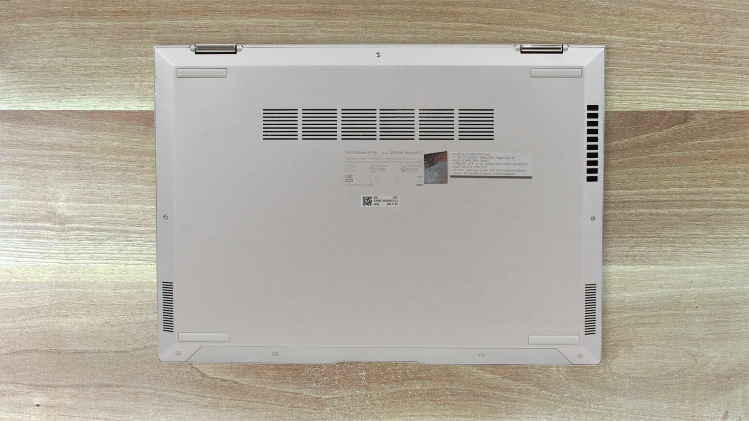 ASUS Zenbook 14 Flip OLED (UP3404) review - premium sturdy transformer ...