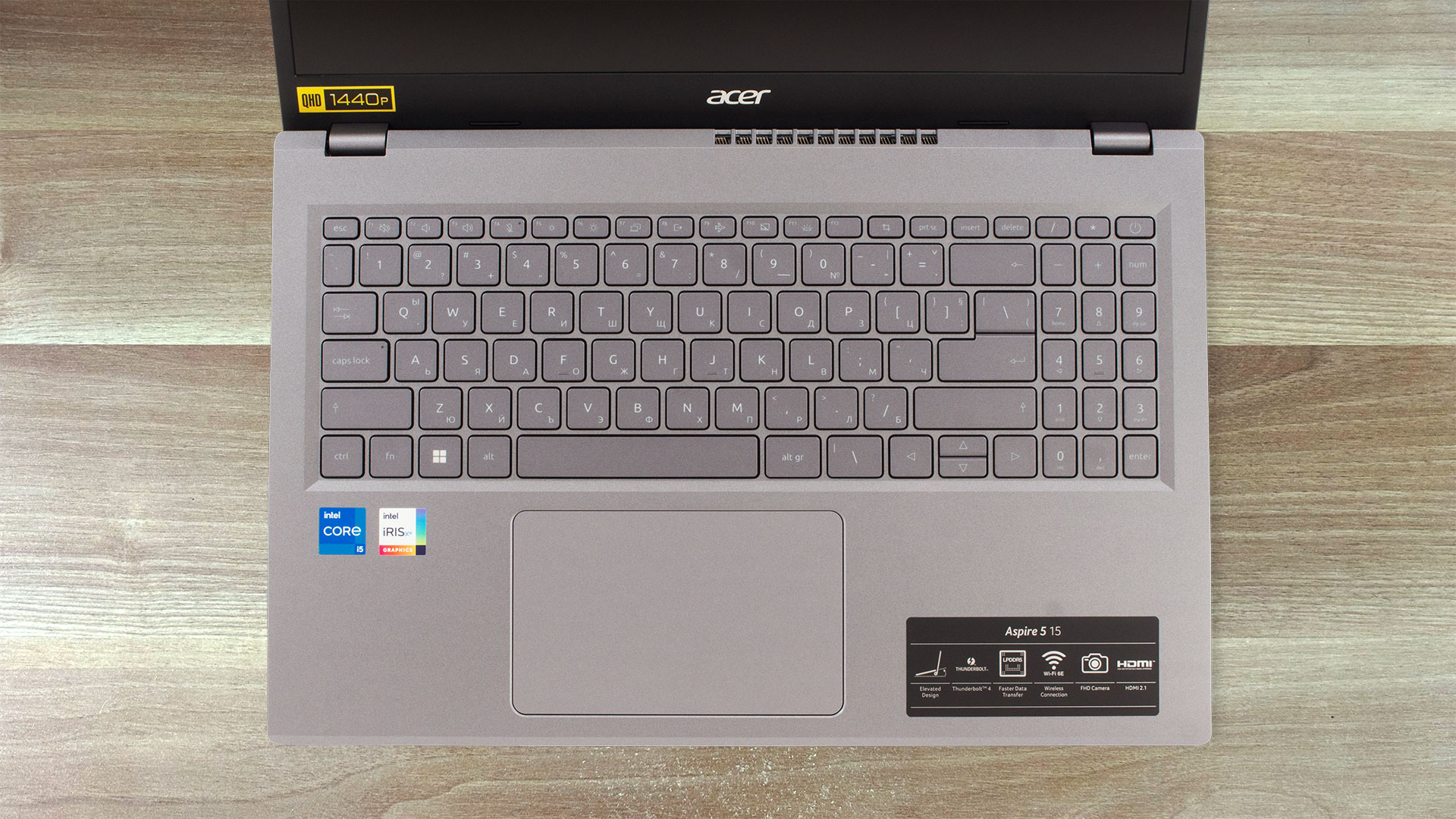 Acer Aspire 5 (A515-58M) review - snappy device with very good display ...