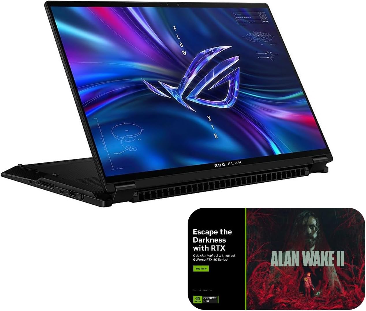 ASUS ROG Flow X16 - 13900H · RTX 4070 120W · 16.0", WQXGA (2560 x 1600 ...