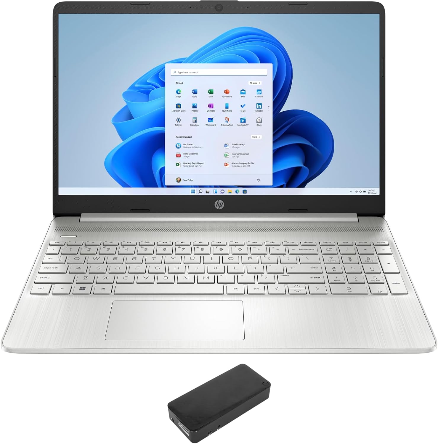 HP 15 - Ryzen 5 5500U · RX Vega 7 15W · 15.6”, Full HD (1920 x 1080 ...