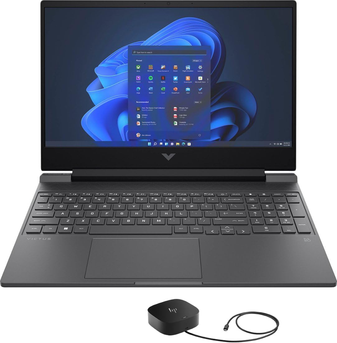 HP Victus 15 - 7535HS · RTX 2050 · 15.6”, Full HD (1920 x 1080), 144 Hz ...
