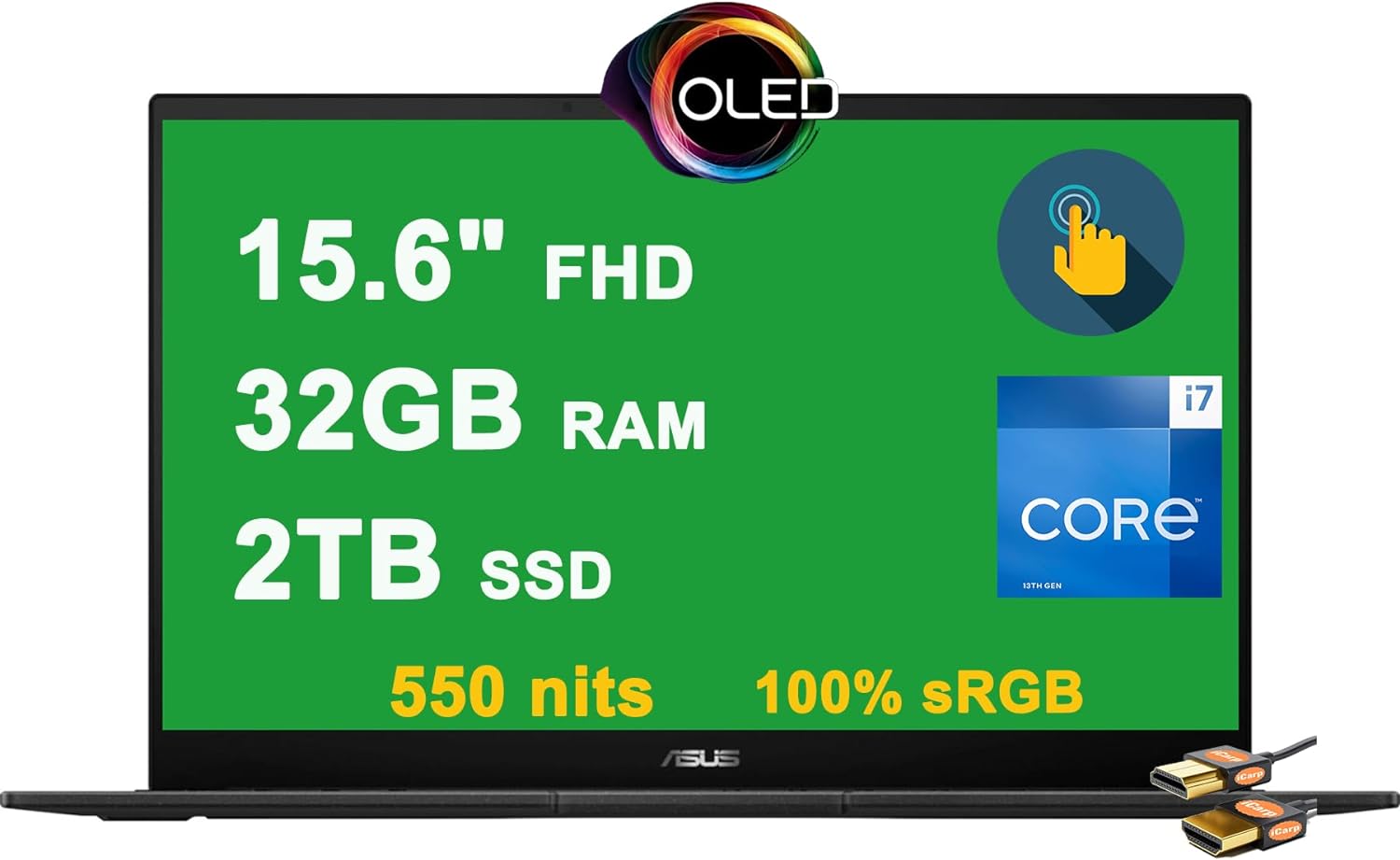 ASUS Creator Laptop Q - 13620H · RTX 3050 · 15.6”, FHD (1920 x 1080 ...