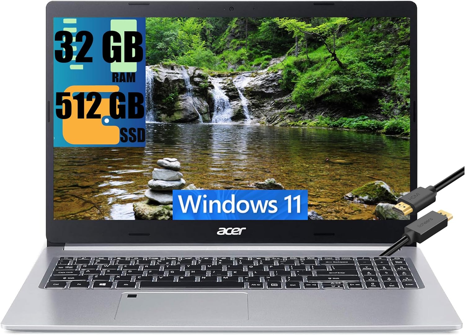 Acer Aspire 5 - Ryzen 3 3350U · Radeon RX Vega 6 · 15.6”, Full HD (1920 ...