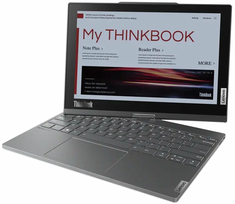 Lenovo ThinkBook Plus Gen 4 - 1355U · Xe Graphics G7 · 13.3”, 2.8K ...