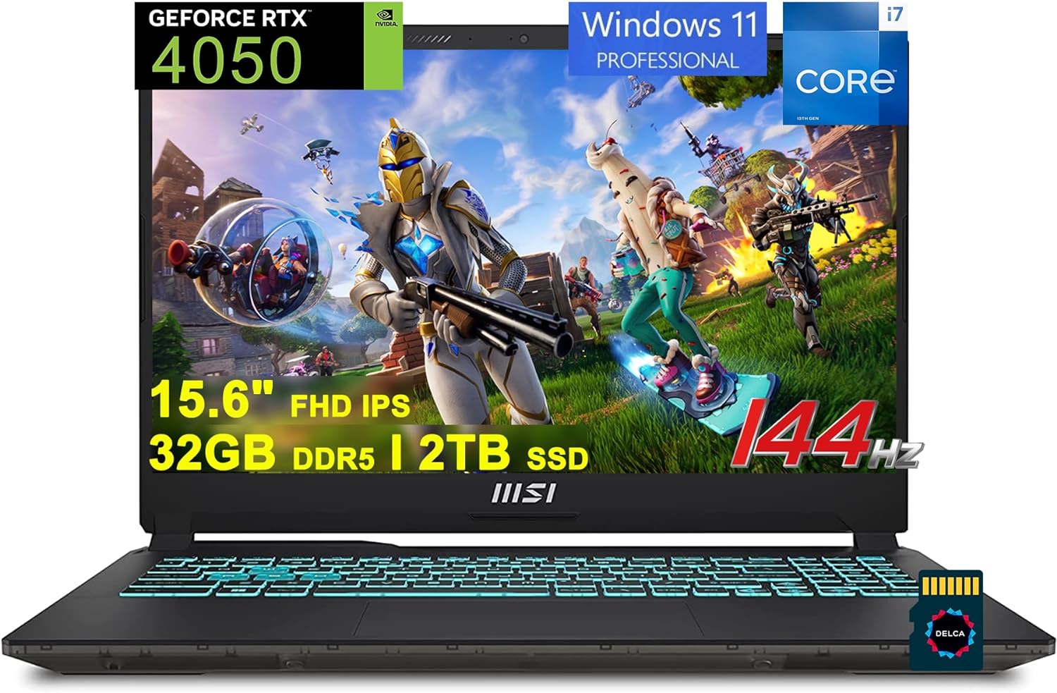 MSI Cyborg 15 - 13620H · RTX 4050 45W · 15.6”, Full HD (1920 x 1080 ...