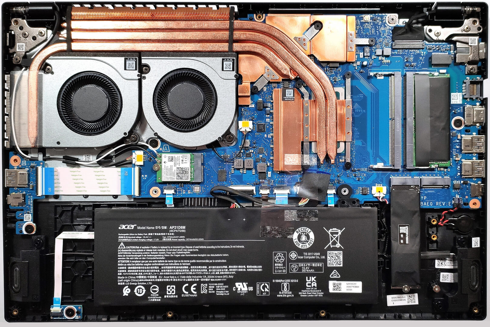 Acer Nitro V 15 6 inch I9 13900H 32GB 1TB RTX4050 1598 10 Back As