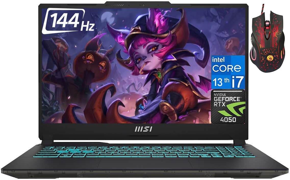 MSI Cyborg 15 - 13620H · RTX 4050 45W · 15.6”, Full HD (1920 x 1080 ...