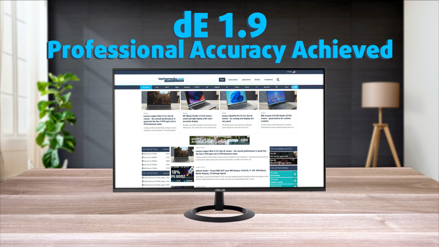Display Profiles for ASUS VZ24EHE - Professional Accuracy with a Budget ...
