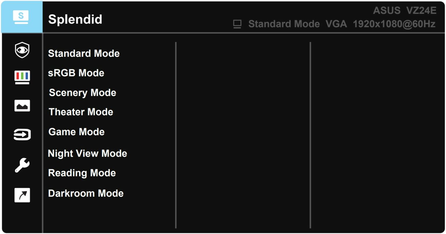 Display Profiles for ASUS VZ24EHE - Professional Accuracy with a Budget ...