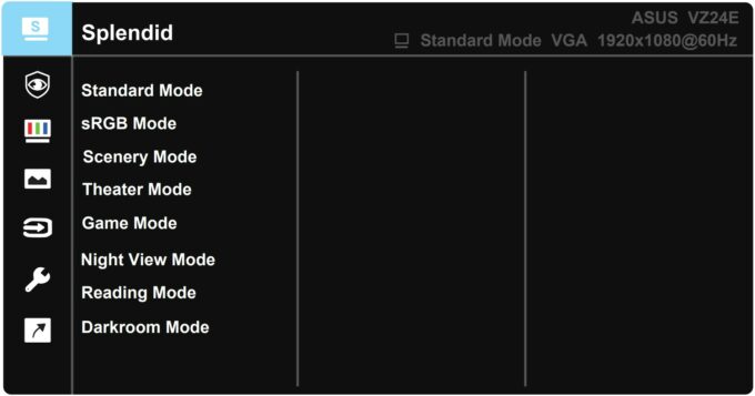 Display Profiles for ASUS VZ24EHE - Professional Accuracy with a Budget ...