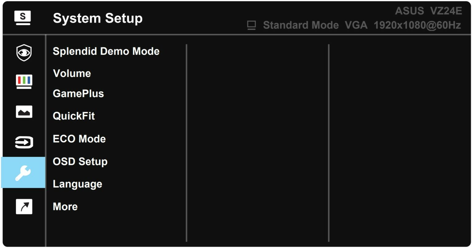 Display Profiles for ASUS VZ24EHE - Professional Accuracy with a Budget ...