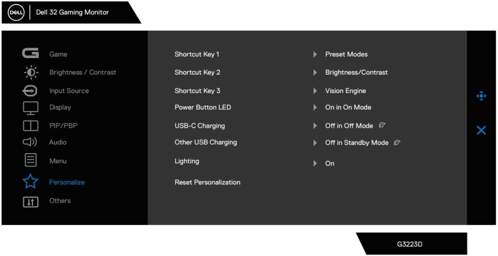 Dell G3223D - Display Profiles for Reaching the Boundaries of Color ...