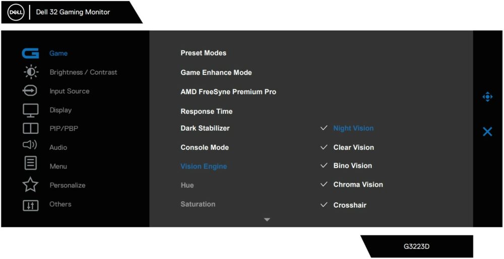 Dell G3223D - Display Profiles for Reaching the Boundaries of Color ...