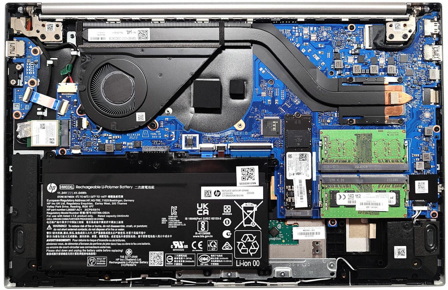 How to open HP Pavilion 15 (15-eg3000) – disassembly and upgrade ...