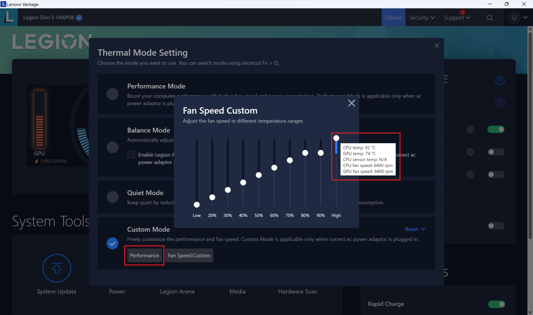 Lenovo Legion Slim 5 (14, Gen 8) review - the overall performance is ...