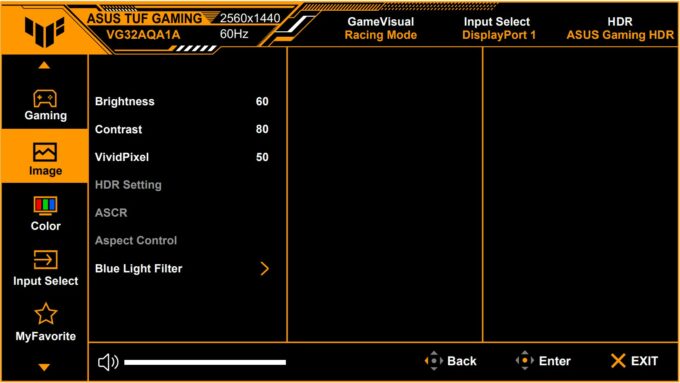Display Profiles for ASUS TUF Gaming VG27AQA1A - Great at everything ...