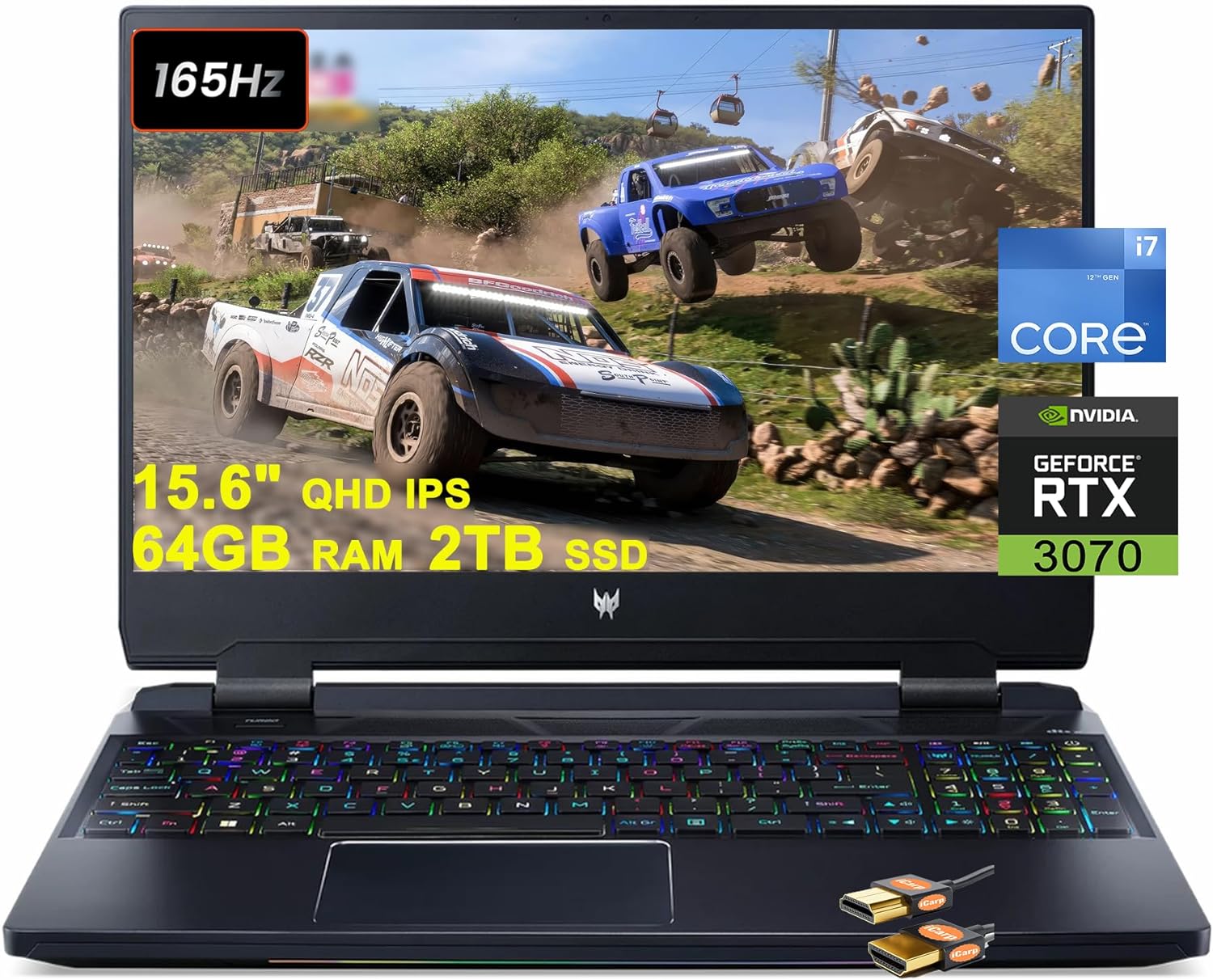 Acer Predator Helios 300 - i7-12700H · RTX 3060 Laptop · 15.6", WQHD ...