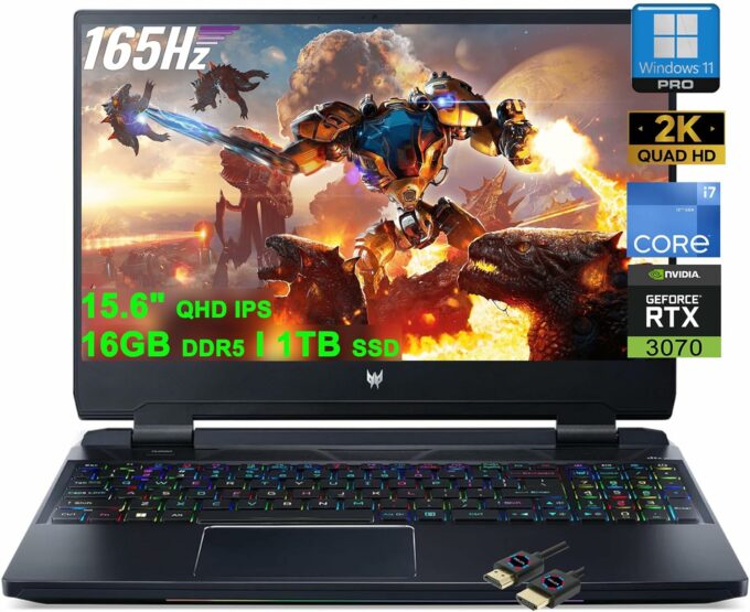 Acer Predator Helios 300 - i7-12700H · RTX 3070 · 15.6", WQHD (2560 x ...