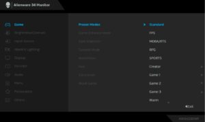 Alienware AW3423DWF monitor – Specs, Pros / Cons: The Widest Color ...