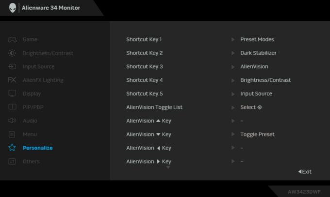 Alienware AW3423DWF monitor – Specs, Pros / Cons: The Widest Color ...