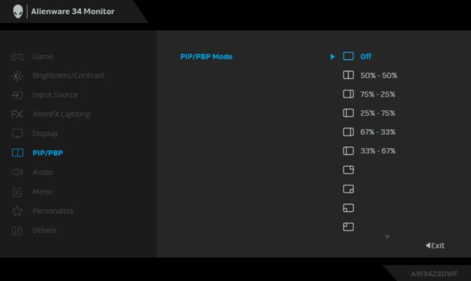 Alienware AW3423DWF monitor – Specs, Pros / Cons: The Widest Color ...