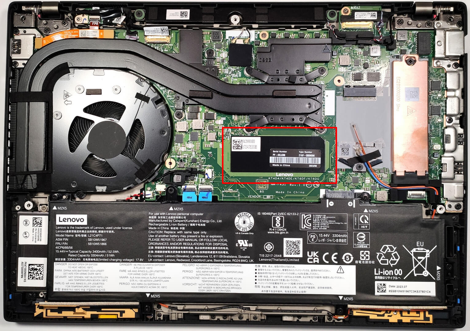 How to open Lenovo ThinkPad P14s Gen 4 – disassembly and upgrade ...