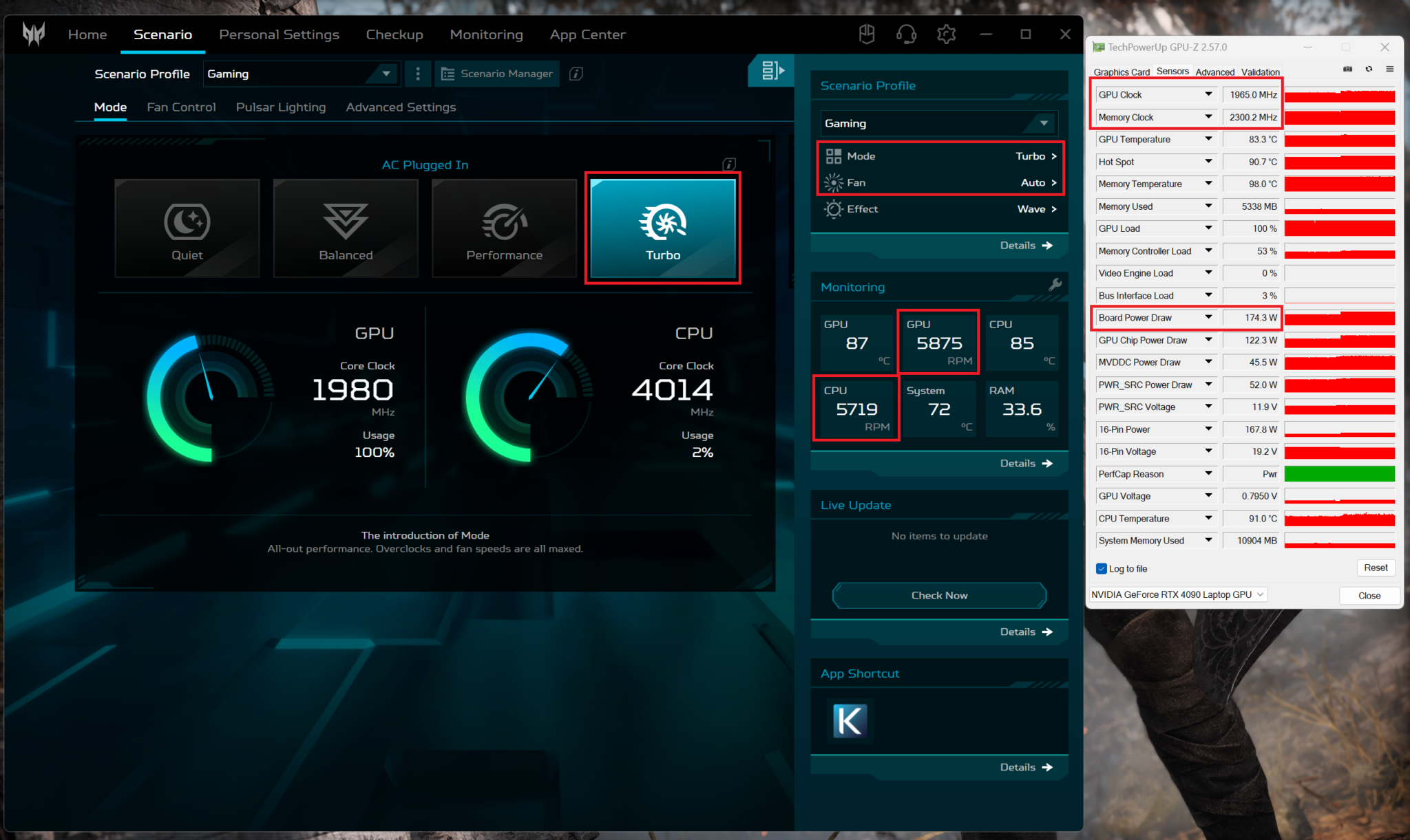 Acer Predator Helios 18 (PH18-72) review - Desktop Performance in a ...