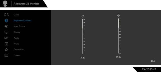 Alienware AW2523HF 显示器 - 规格、优点/缺点：电竞冠军 | LaptopMedia 中国