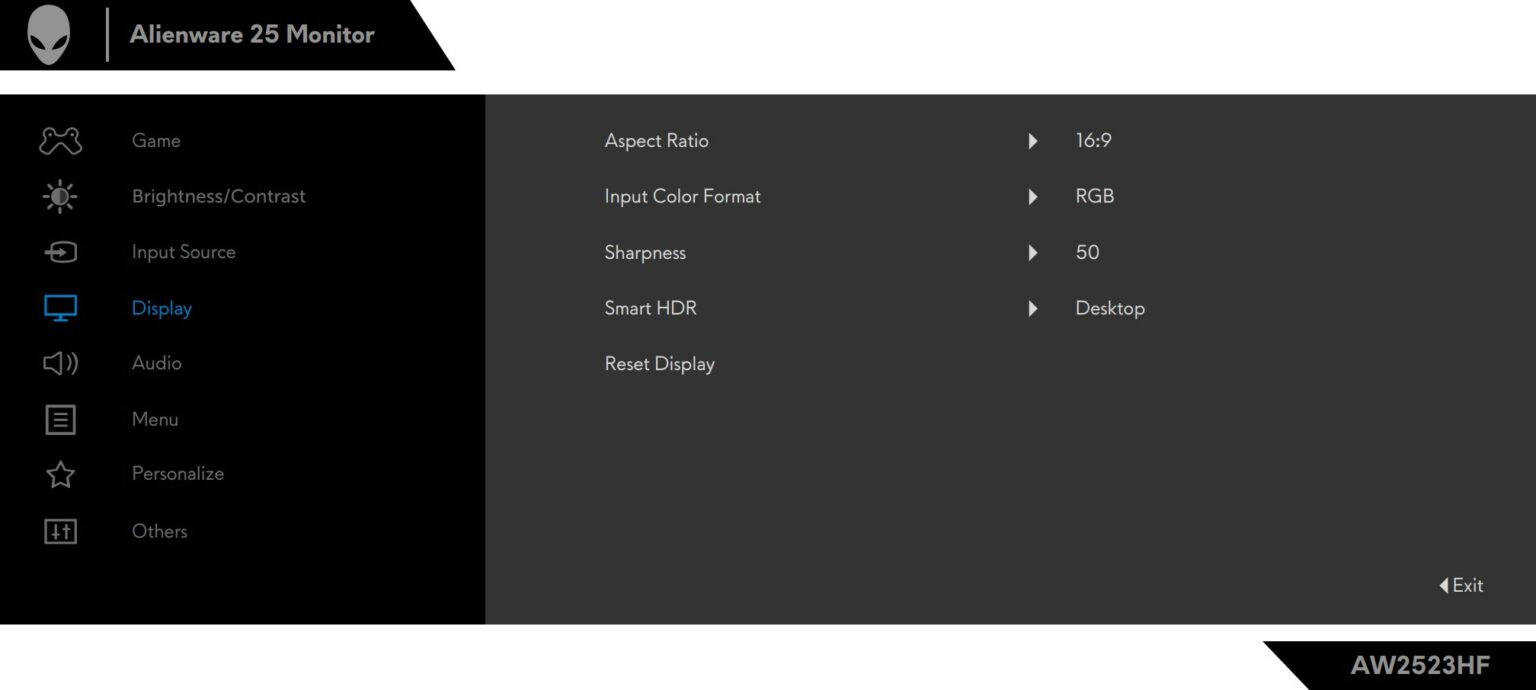 Alienware AW2523HF monitor - Specs, Pros / Cons: The Esports Champ ...