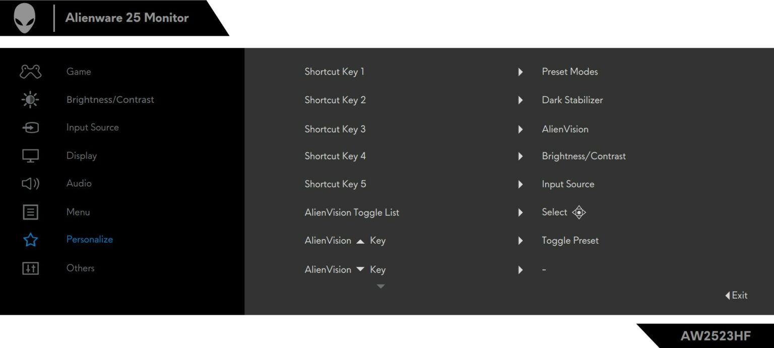 Alienware AW2523HF monitor - Specs, Pros / Cons: The Esports Champ ...